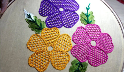¿Te Gusta Bordar A Mano? Aprende Con Esta Nueva Técnica