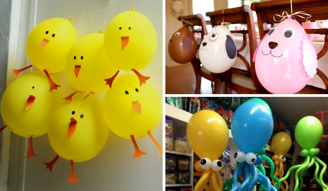 Anima Tus Fiestas Infantiles Con Estas 13 Ideas De Globos En Forma De ...