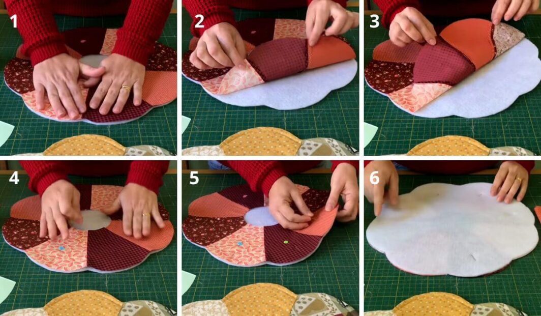 CÓMO HACER UN MANTEL INDIVIDUAL EN FORMA DE FLOR PARA DECORAR TU MESA ...
