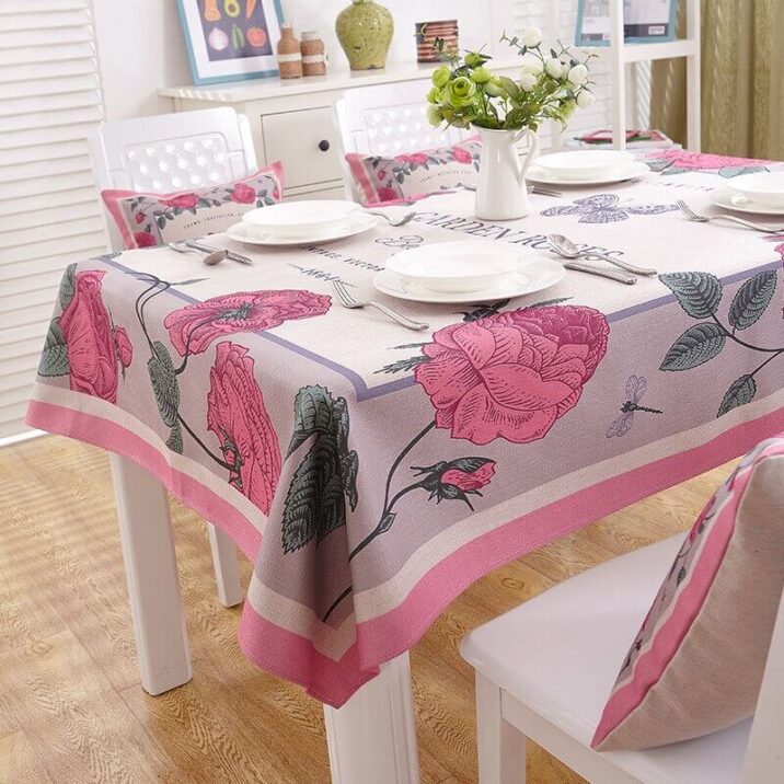 ¡15 Ideas De Hermosos Manteles Para Tu Mesa Que Sorprenderán A Todos ...
