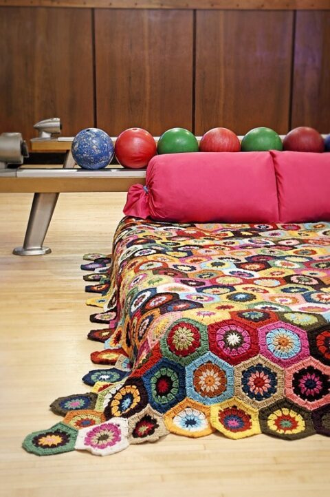 Mira Estas 13 Ideas De Hermosas Y Decorativas Colchas Tejidas A Crochet ...