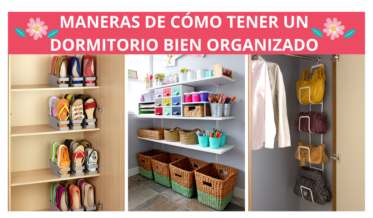 ¡13 Maneras De Cómo Mantener Tu Dormitorio Ordenado De Forma Fácil ...