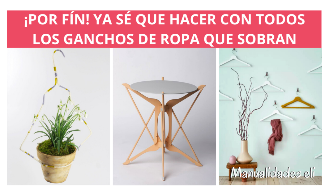 ¡Te Sorprenderá Todo Lo Que Puedes Hacer Con Ganchos De Ropa ...
