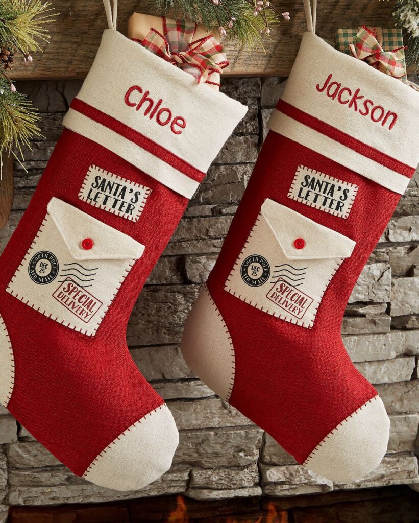 ¡Estas Ideas No Pasarán Por Alto!. Botas Navideñas Hechas Con Tela De ...
