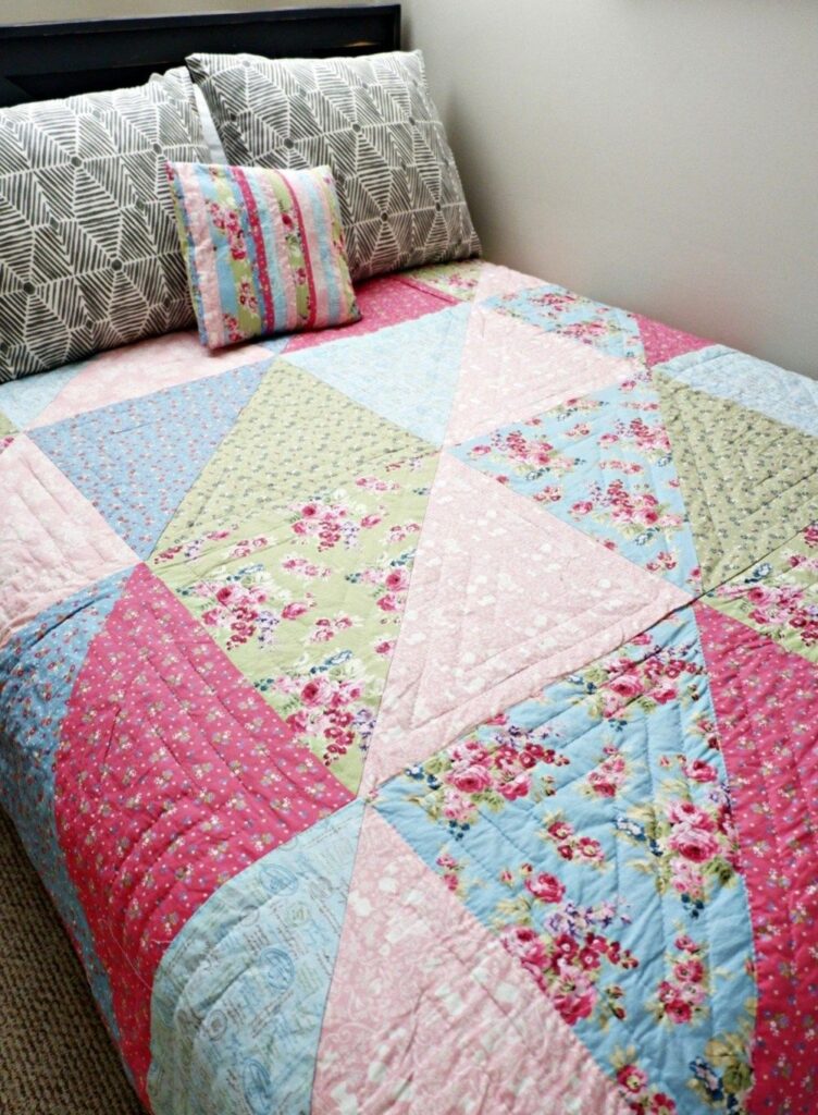 Bellas Colchas Que Puedes Hacer Tú Misma Con Retazos De Tela ...