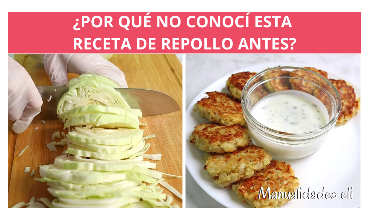 ¡WOW! ¿Por Qué No Conocí Esta Receta De Repollo Antes? | Manualidades eli
