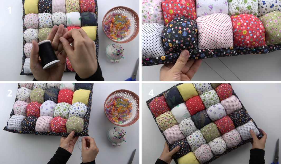 Aprende Cómo Hacer Un Cojín Con Retazos De Tela Con Este TuTorial ...