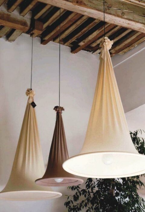 Haz L mparas De Techo Muy Originales Con Tela Y Otras Cosas Haz L mparas De Techo Muy Originales Con Tela Y Otras Cosas