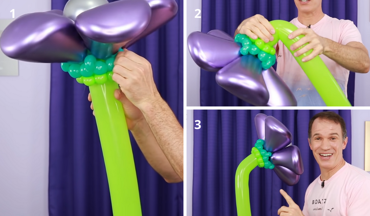 Aprende Cómo Hacer Bellas Flores Decorativas Con Globos | Manualidades eli