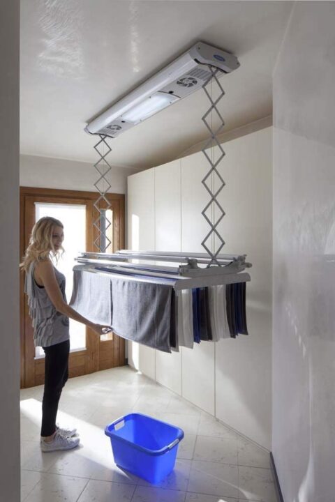 Ideas Muy Útiles Para Colgar La Ropa Dentro De Casa | Manualidades eli