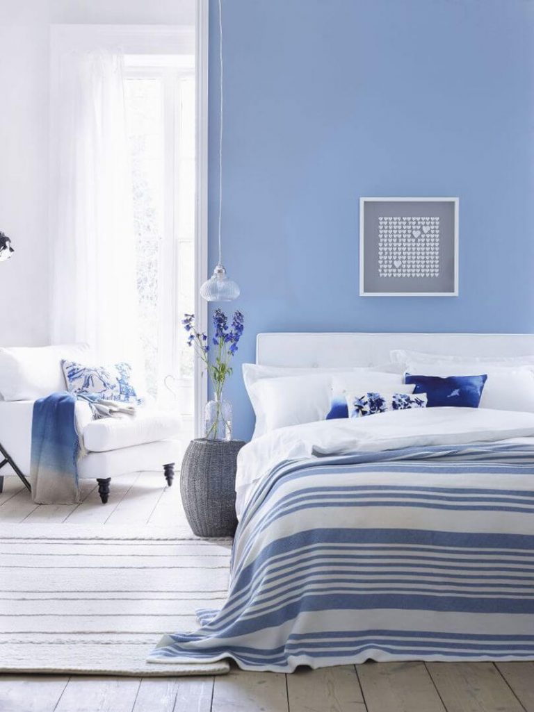 Las Mejores Ideas De Habitaciones Decoradas En Blanco Y Azul