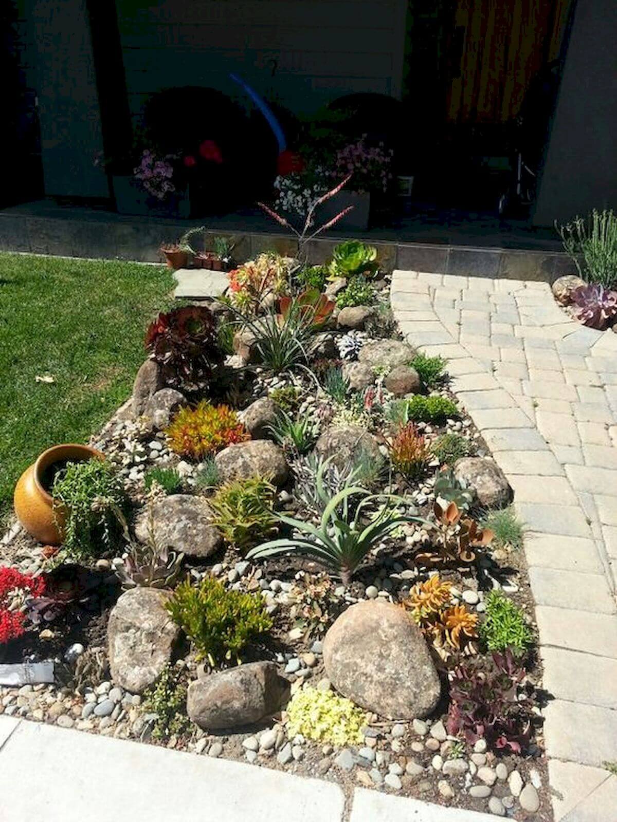 Encantadoras Ideas De Jardines Hechos Con Rocas Que Debes Ver