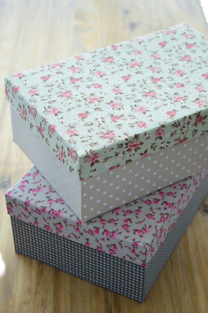Cópiate De Estas 15 Ideas De Cajas De Cartón Forradas Y Dale Utilidad