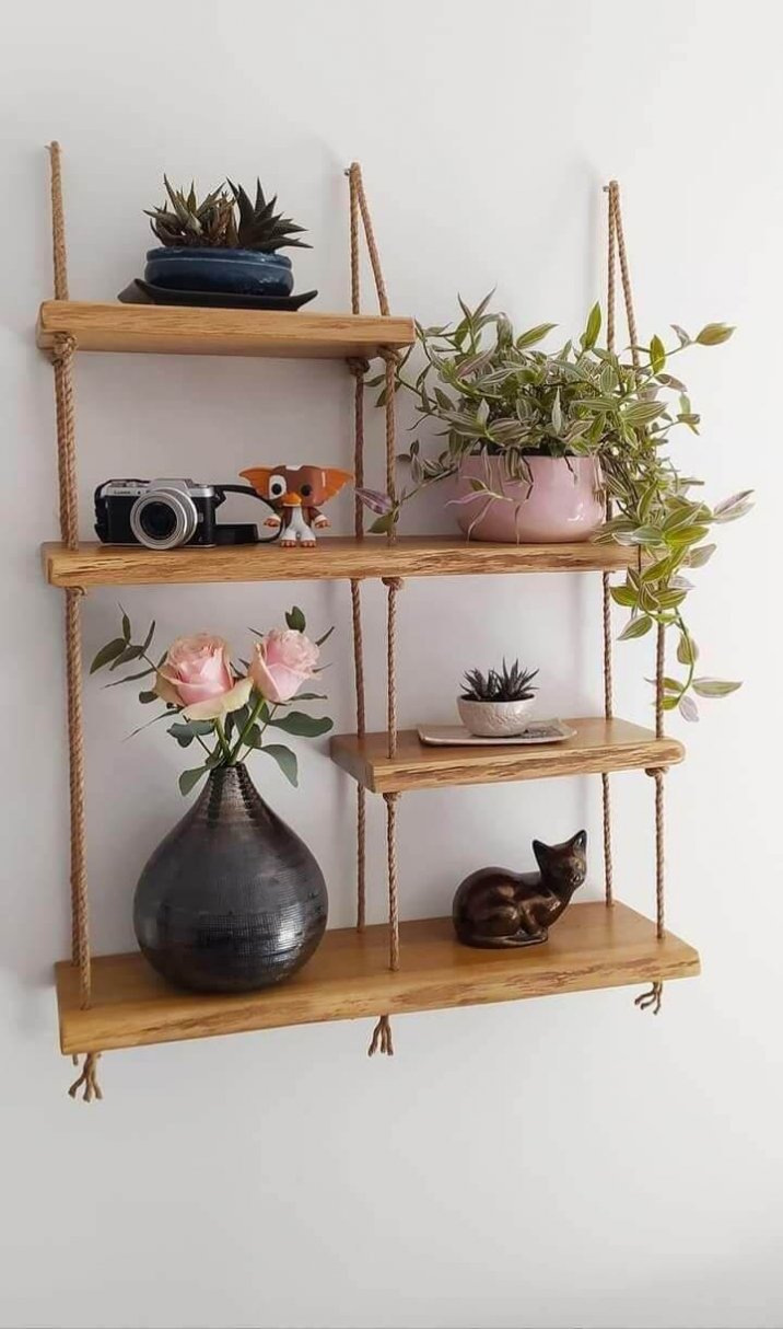 Ideas De Cómo Decorar Paredes Con Repisas | Manualidades eli