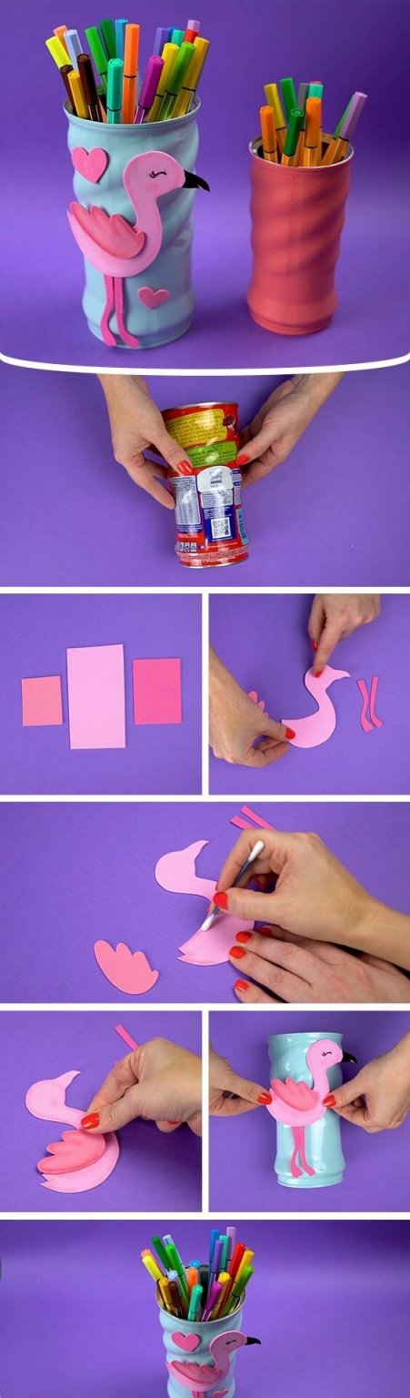 15 Ideas De Porta Lápices Que Puedes Hacer Tu Misma En Casa