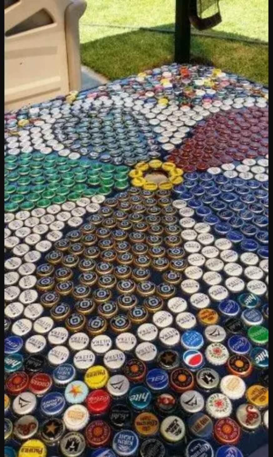 Proyectos útiles que puedes hacer con tapas de botellas