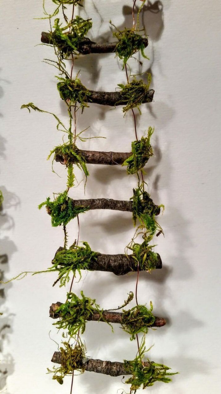 Con troncos y ramas podrás hacer bellas decoraciones para el hogar