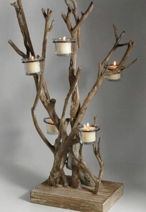 Manualidades que puedes hacer con ramas para decorar