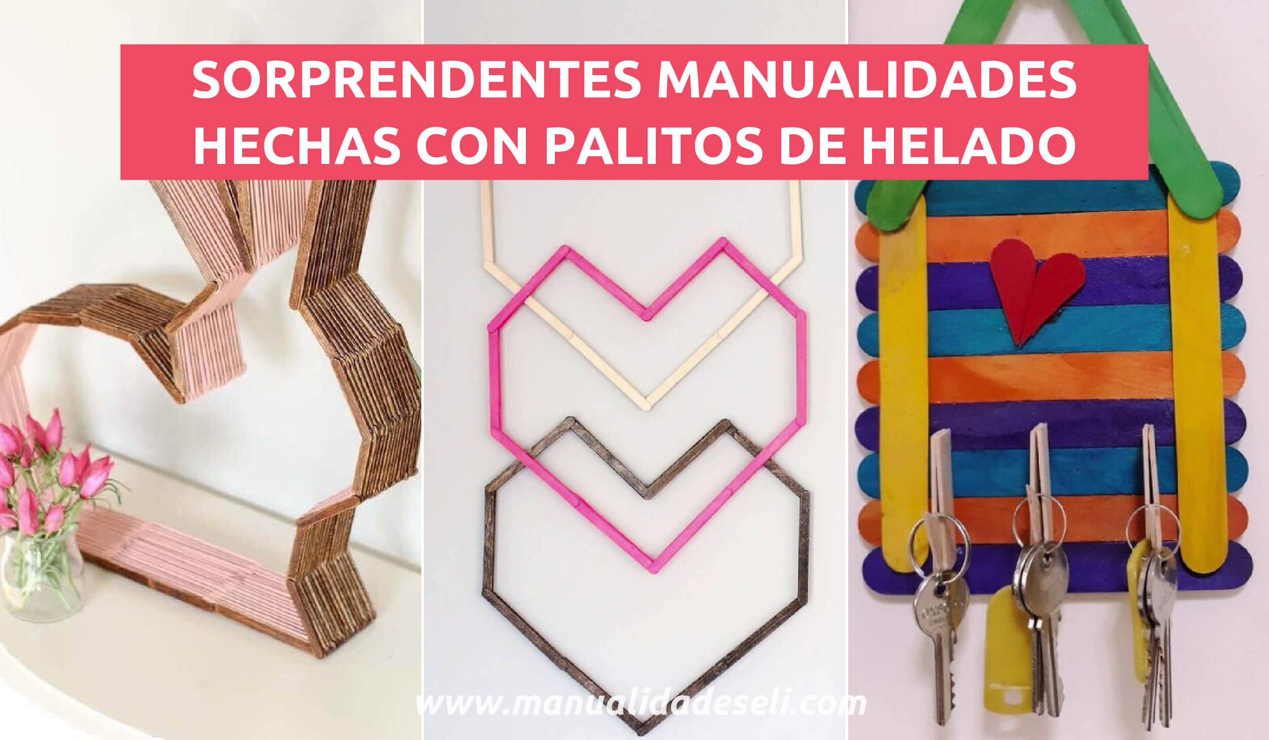 Cosas Hechas Con Palitos De Helado