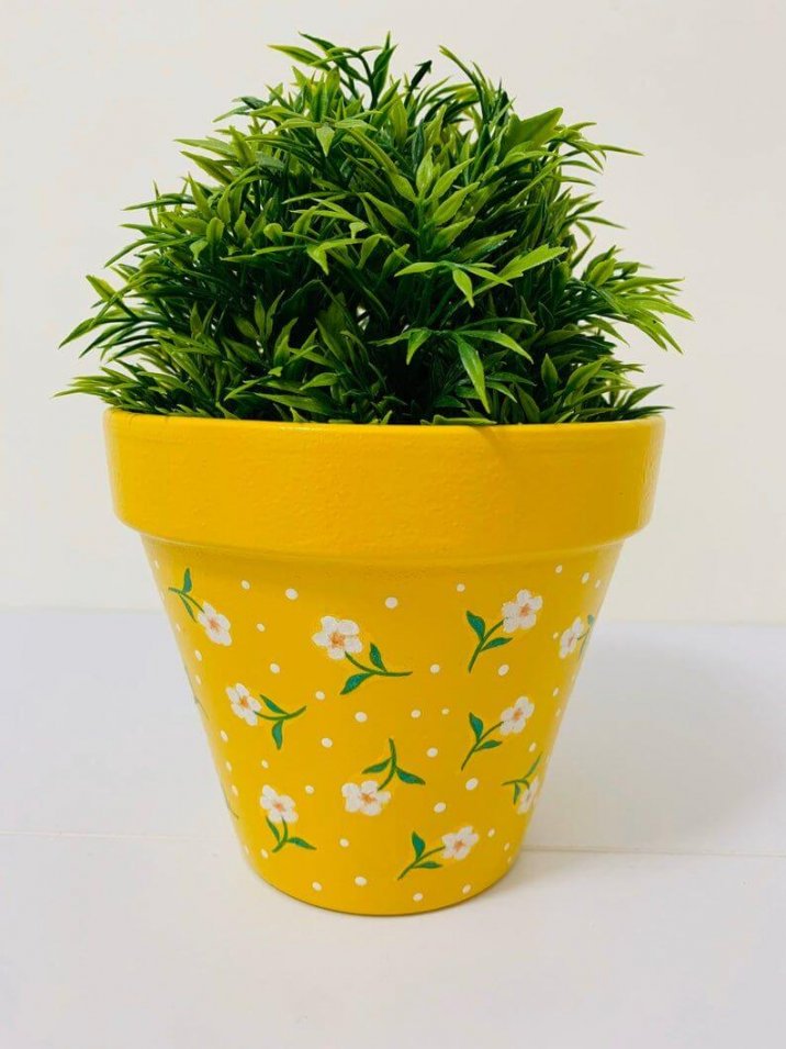 15 Ideas para que te inspires en ellas y pintes macetas muy coloridas