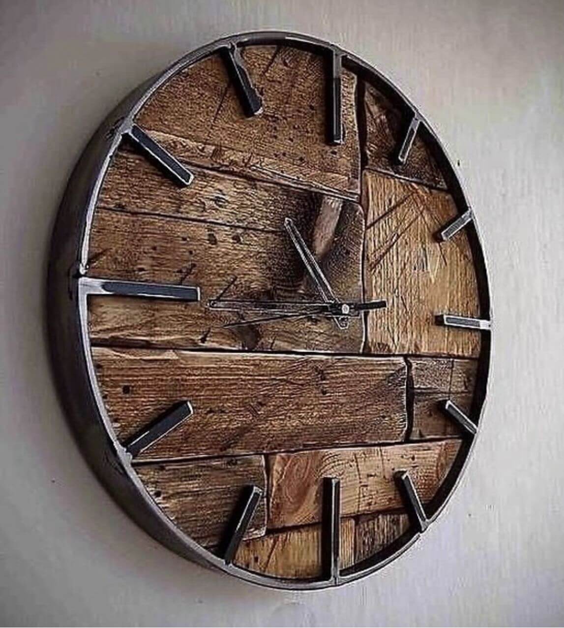 HAZ TÚ MISMA un reloj de pared con estas ideas originales
