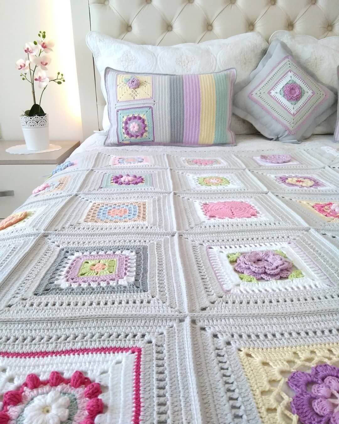 Ideas de colchas tejidas a crochet que querrás hacer ahora mismo