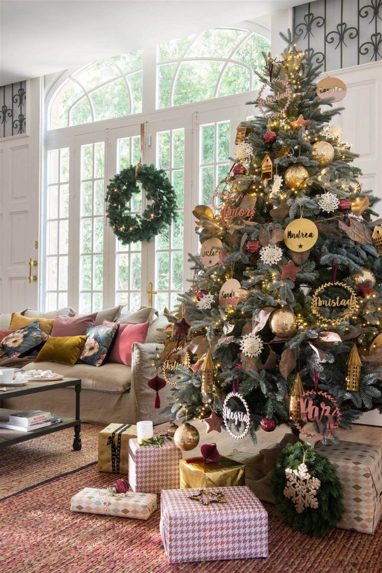 16 ideas de cómo decorar tu arbolito de navidad este año
