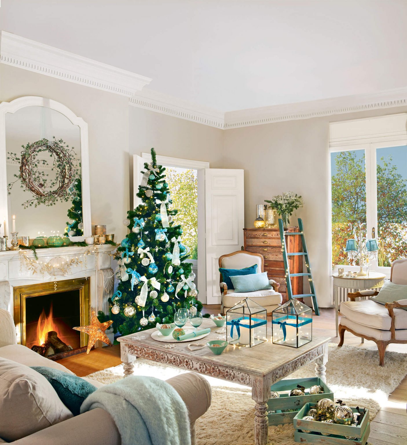 16 ideas de cómo decorar tu arbolito de navidad este año