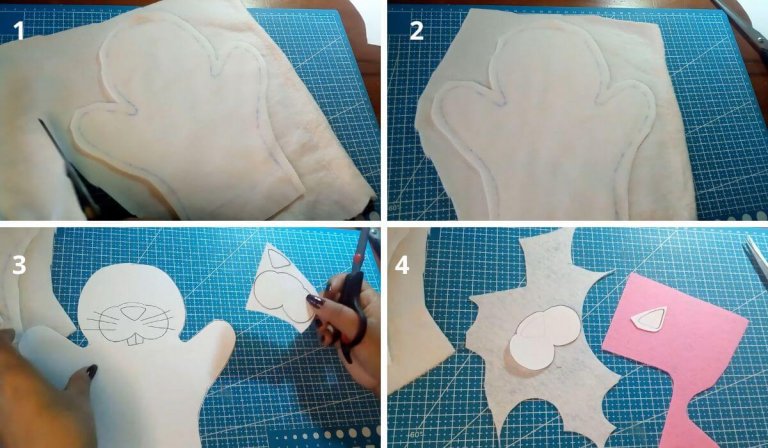 Cómo hacer un títere de conejo paso a paso