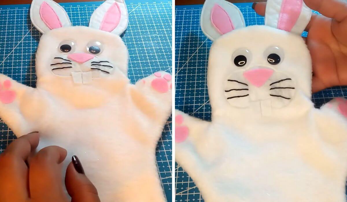 Cómo hacer un títere de conejo paso a paso Cómo hacer un títere de conejo paso a paso