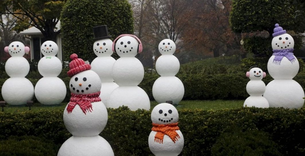 Ideas De Decoraciones Navideñas Con Muñecos De Nieve