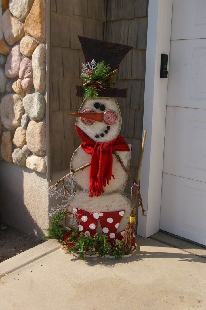 Ideas De Decoraciones Navideñas Con Muñecos De Nieve