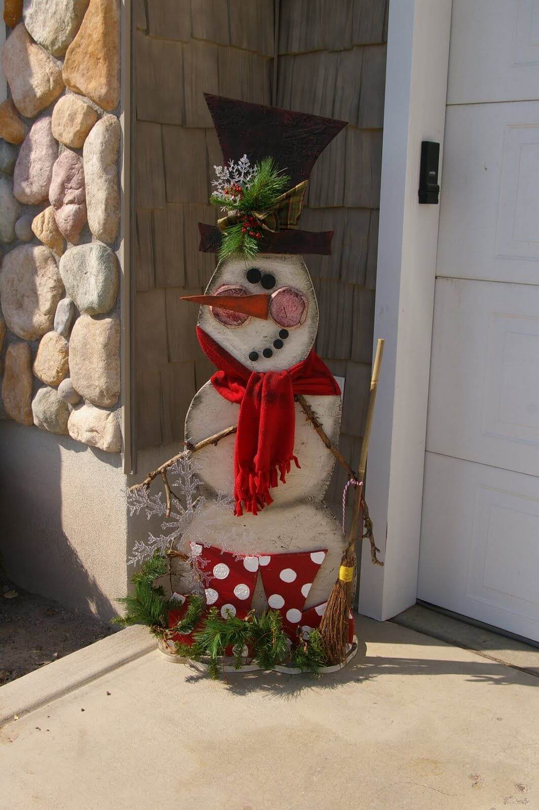 Ideas De Decoraciones Navideñas Con Muñecos De Nieve