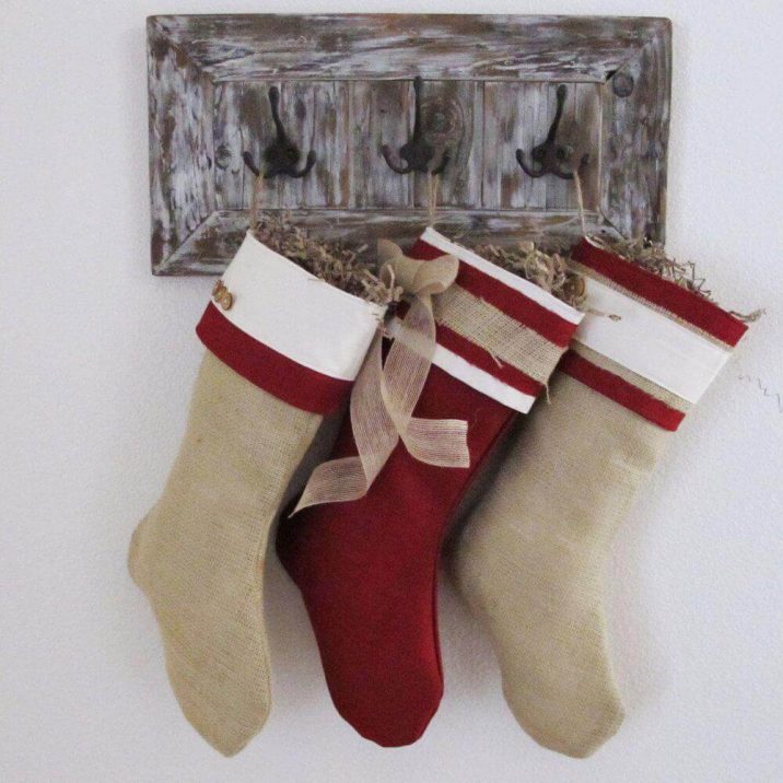 Hermosas Botas Navideñas Para Colgar En Cualquier Rincón