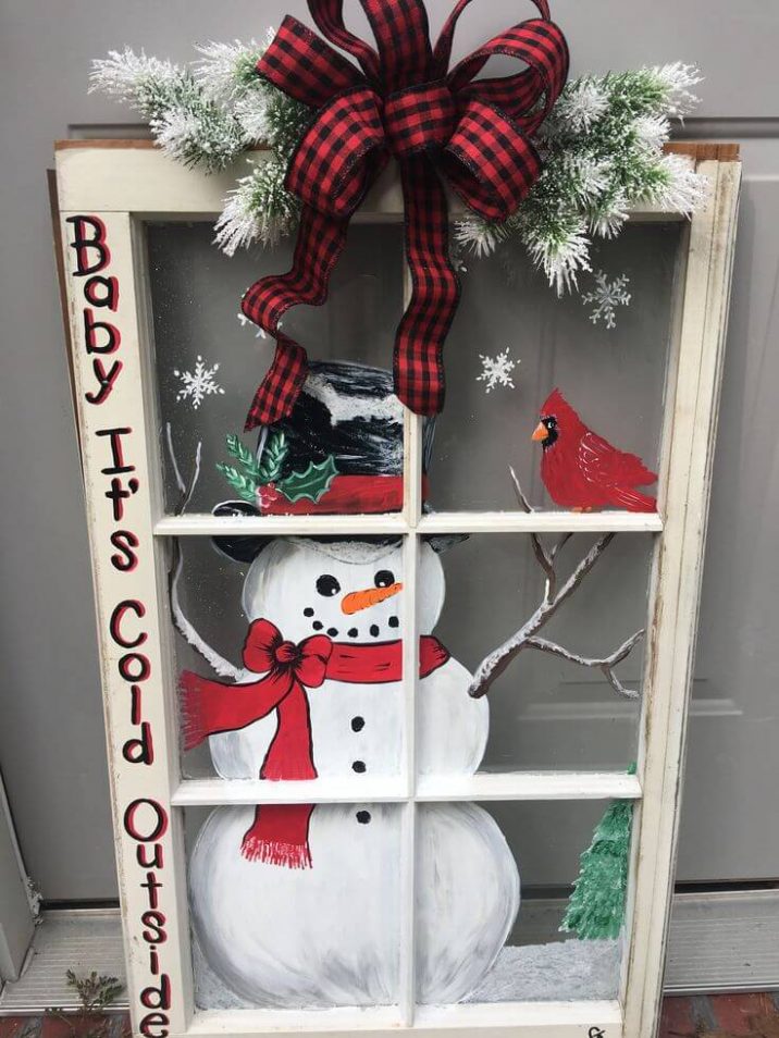 Ideas De Decoraciones Navideñas Con Muñecos De Nieve