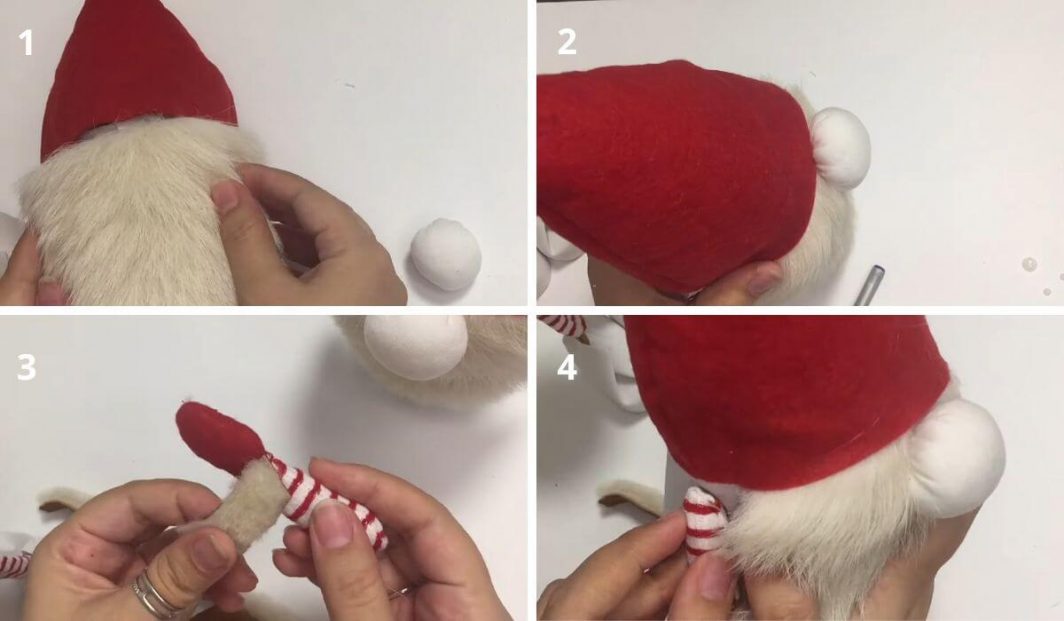 CÓMO HACER UN GNOMO NAVIDEÑO CON RECICLAJE