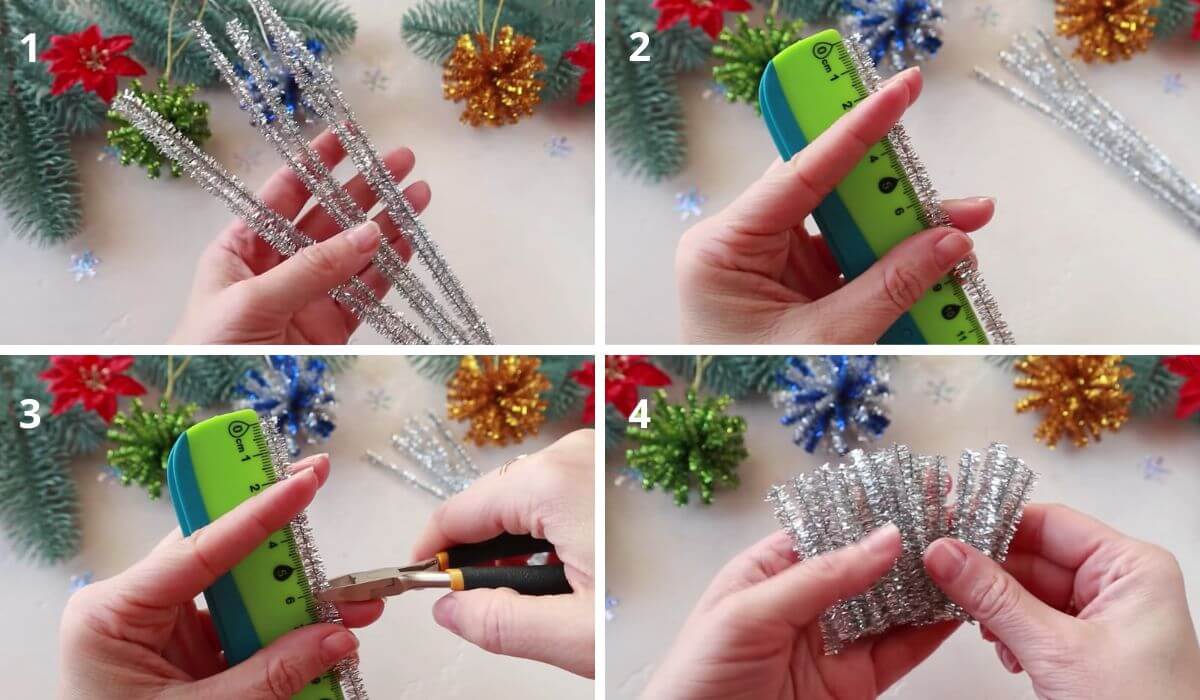 Haz Esponjosos Copos de Nieve Para Decorar El Árbol de Navidad