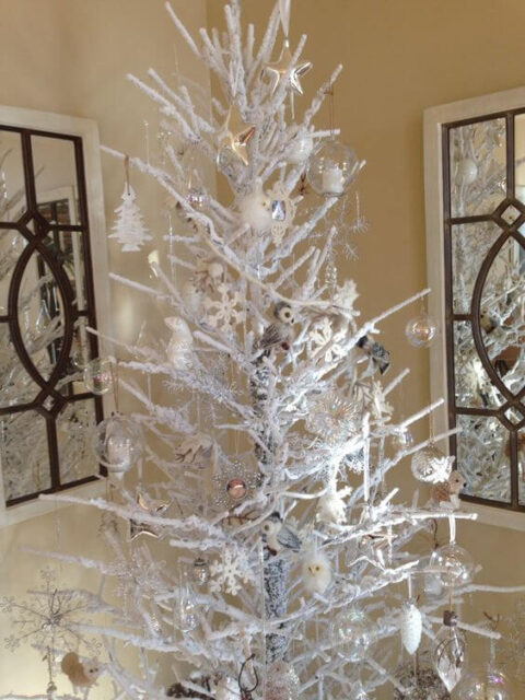 15 Hermosas Ideas De Árboles De Navidad Hechos Con Ramas