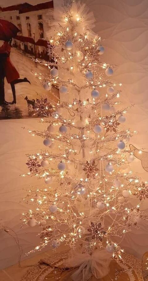 15 Hermosas Ideas De Árboles De Navidad Hechos Con Ramas