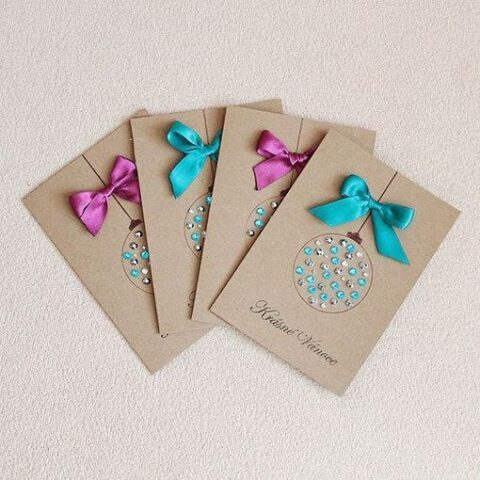 15 Ideas de Tarjetas Navideñas Que Querrás Hacer Desde Ya