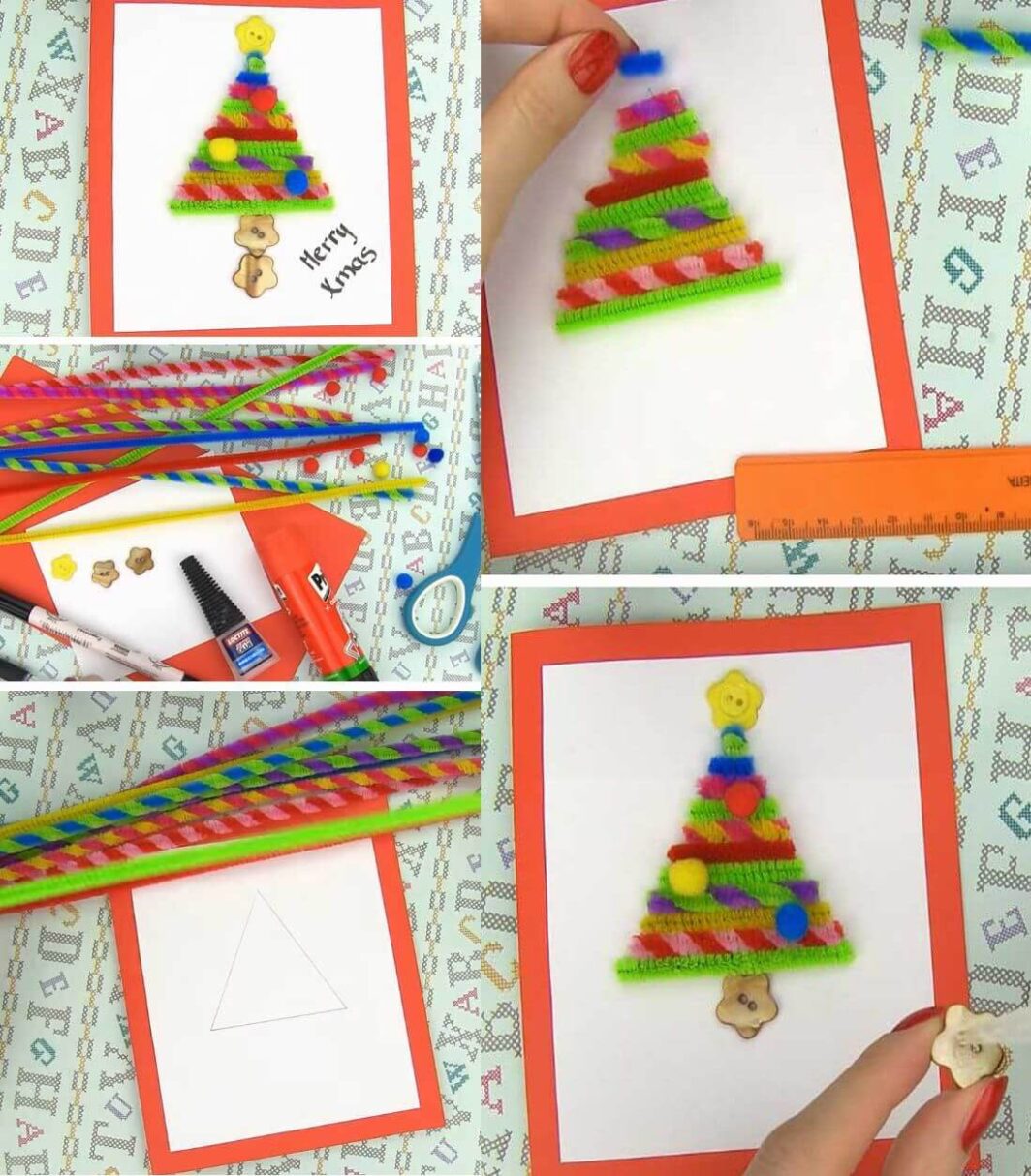 15 Ideas de Tarjetas Navideñas Que Querrás Hacer Desde Ya
