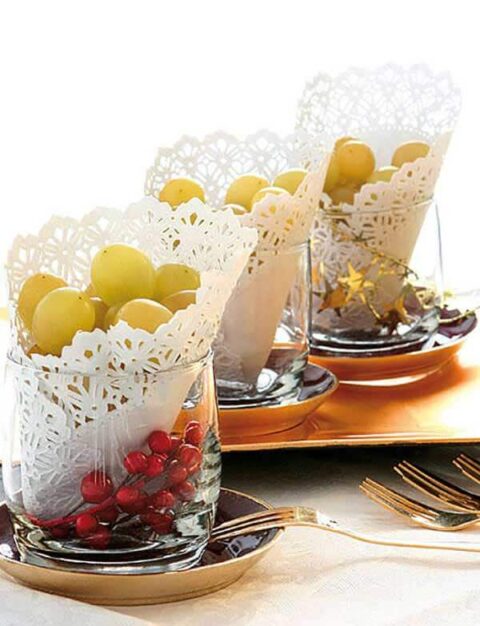 13 Ideas de Decoración Para Presentar Las Uvas en año Nuevo