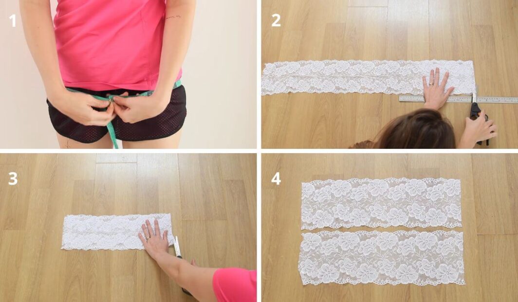 PUEDES HACER ROPA INTERIOR DE ENCAJE PARA DAMA EN MENOS DE 5 MINUTOS ...
