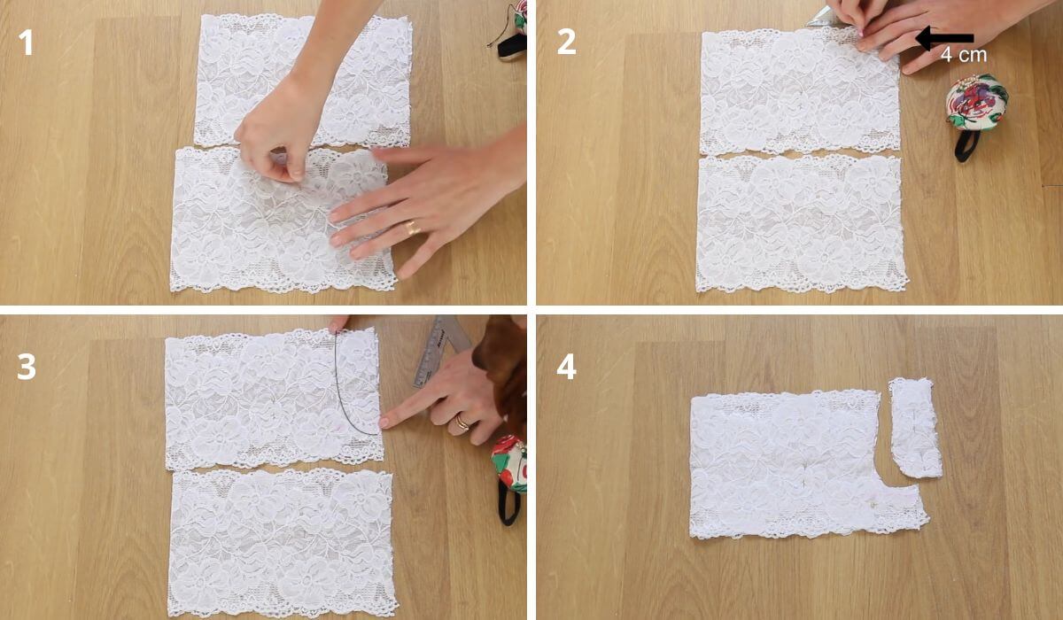 PUEDES HACER ROPA INTERIOR DE ENCAJE PARA DAMA EN MENOS DE 5 MINUTOS ...