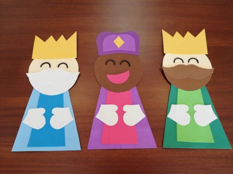15 IDEAS DE MANUALIDADES DE REYES MAGOS PARA NIÑOS