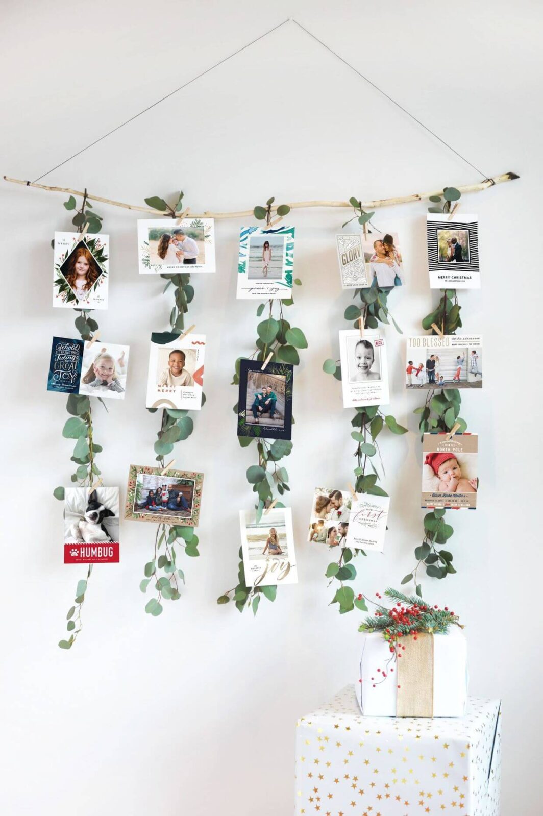 16 IDEAS PARA DECORAR PAREDES CON FOTOS UTILIZANDO RAMAS Y TRONCOS ...