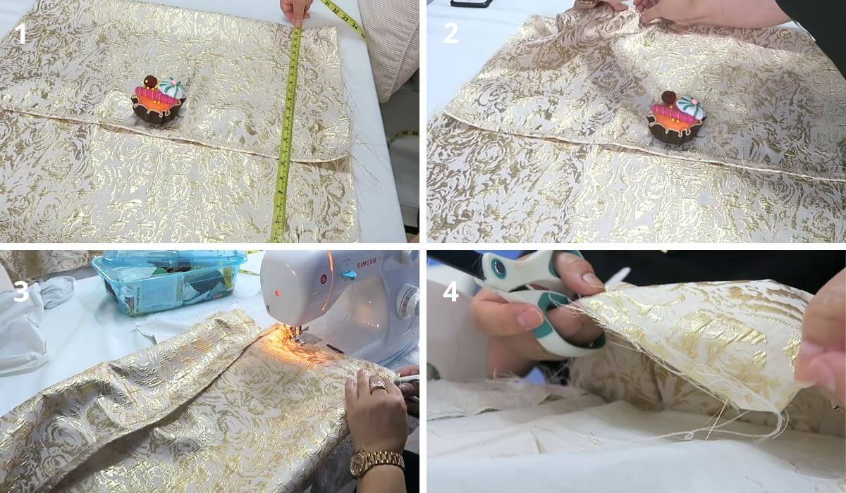 Cómo Hacer Un Cojín Muy Elegante Y Decorativo Sin Cremallera ...