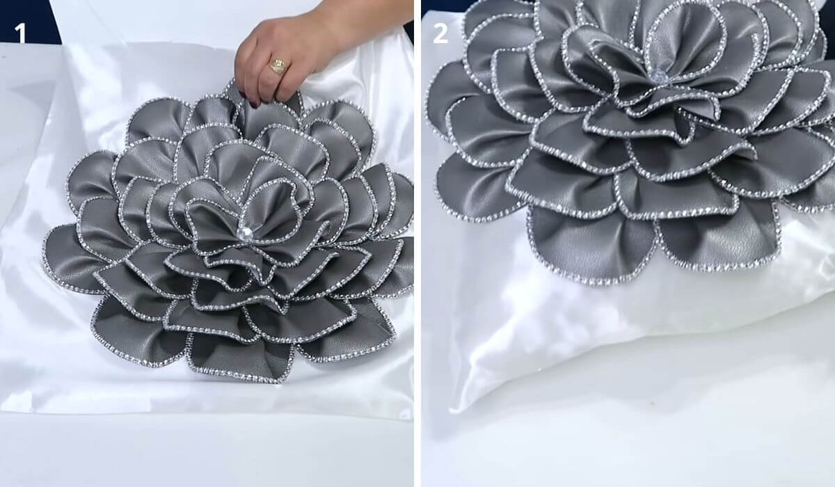 Cómo Hacer Un Cojín Muy Elegante Y Decorativo Sin Cremallera ...