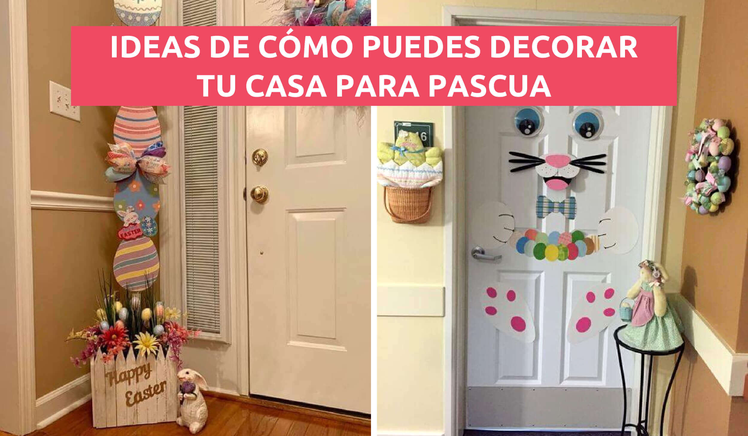 15 IDEAS DE CÓMO PUEDES DECORAR TU HOGAR EN PASCUA | Manualidades eli