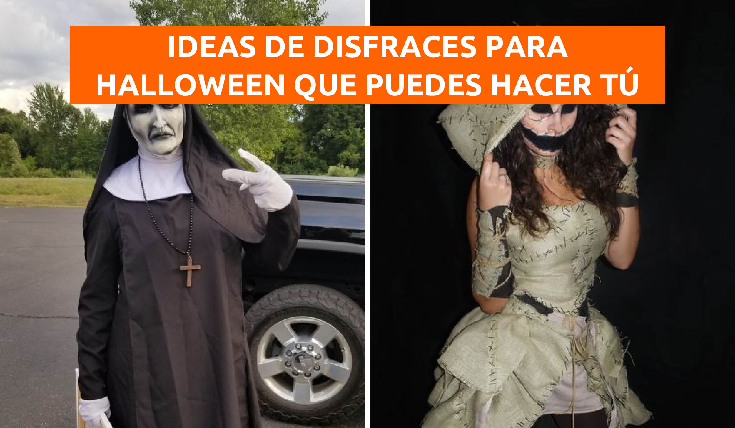 IDEAS DE DISFRACES PARA HALLOWEEN QUE PUEDES HACER TU MISMA ...